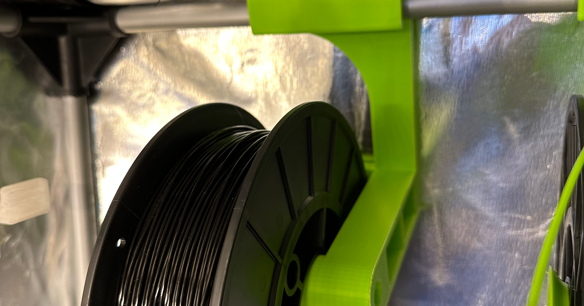 Creality spool holder (NOW REINFORCED!) by olegadble | Download free ...