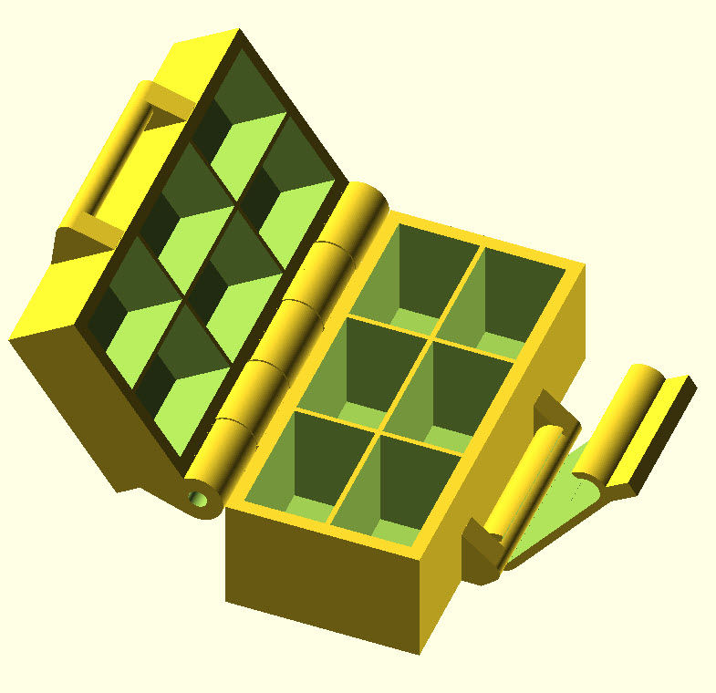Filament Hinge Box Generator (OpenSCAD) by SteveS42 | Download free STL ...