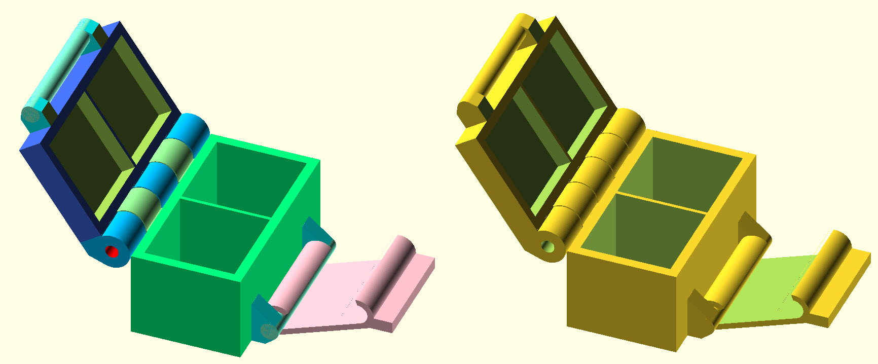 Filament Hinge Box Generator (OpenSCAD) by SteveS42 | Download free STL ...
