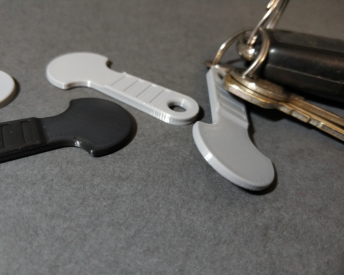 Shopping Cart Key by Abyss King Crafts | Download free STL model ... Shopping Cart Key by Abyss King Crafts | Download free STL model ...