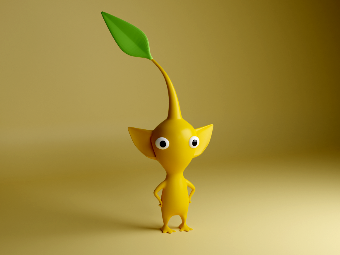 3 Pikmin Characters von PrintChallenge | Kostenloses STL-Modell ...