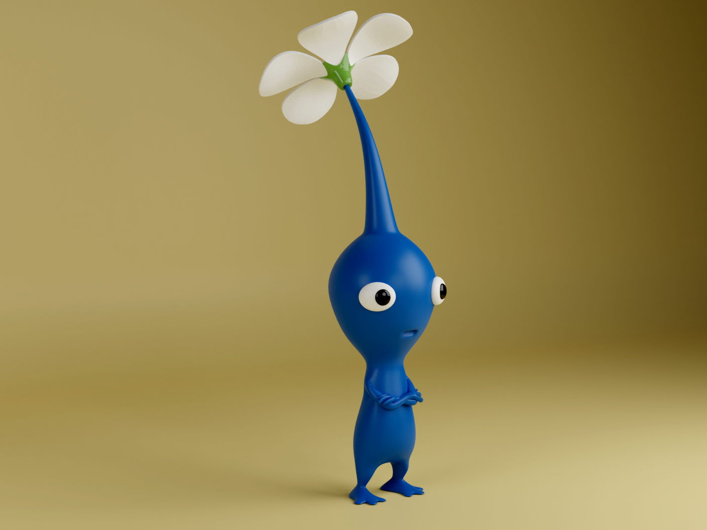 3 Pikmin Characters von PrintChallenge | Kostenloses STL-Modell ...