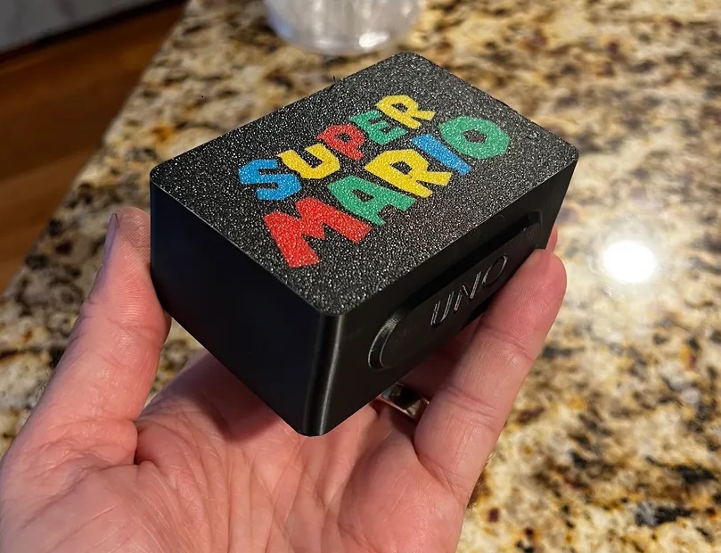 Super Mario Uno Box - Vase Mode! by 3Delta Workshop | Download free STL ...