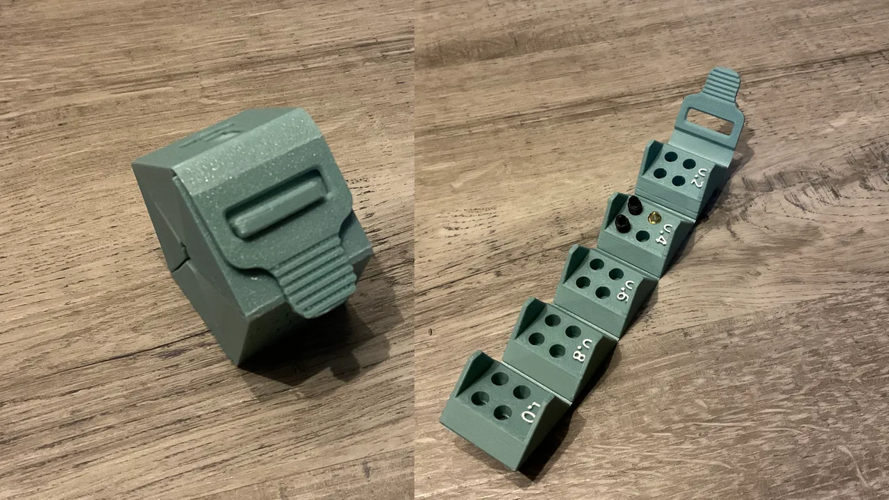 Pentagonal Nozzle storage Box / Container | Large and Small Version by ...