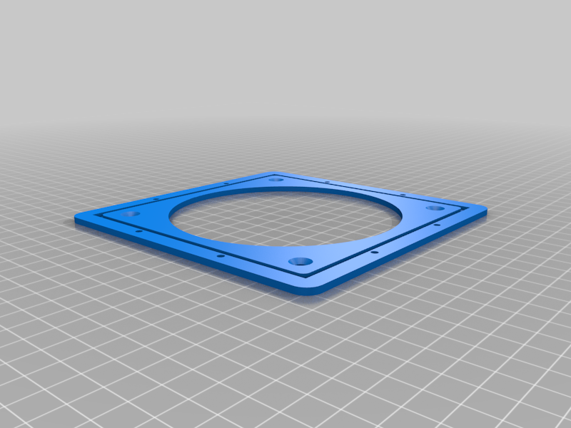 3D Enclosure Extractor Fan with HEPA Carbon filters v2 by Colin ...