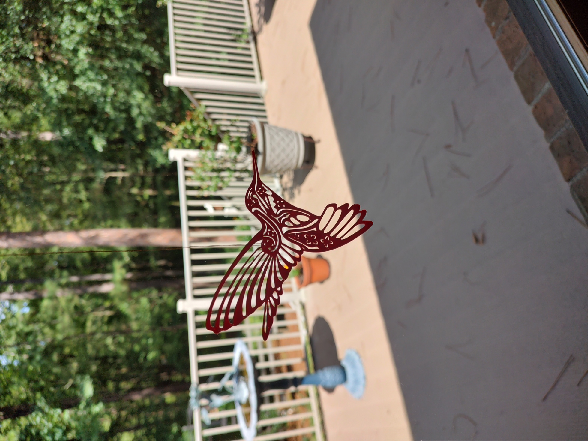 Hummingbird window hanging. by Dik Harrison | Download free STL model ...