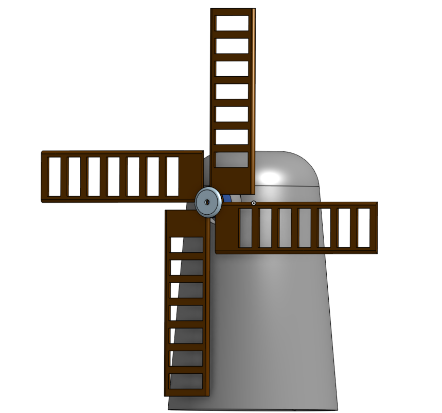 Solar Panel Windmill by Newha | Download free STL model | Printables.com