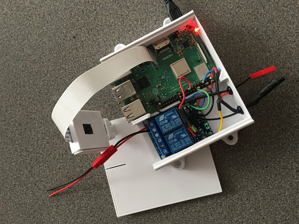 Raspberry Pi and 2-Ch Relay Case by SuperPilot | Download free STL ...