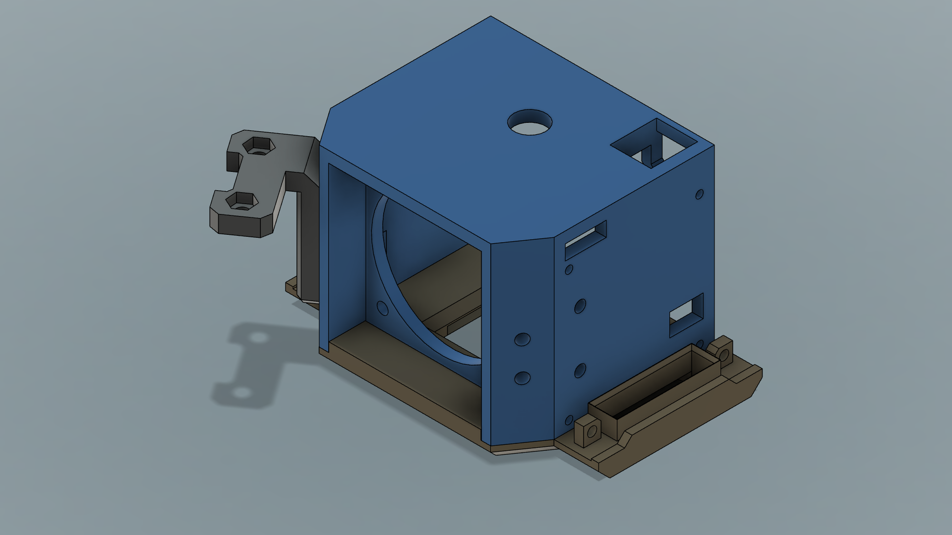 E-QB: Creality E-Fit Direct Drive Fan Duct (40mm+ 2x4010 fans ...