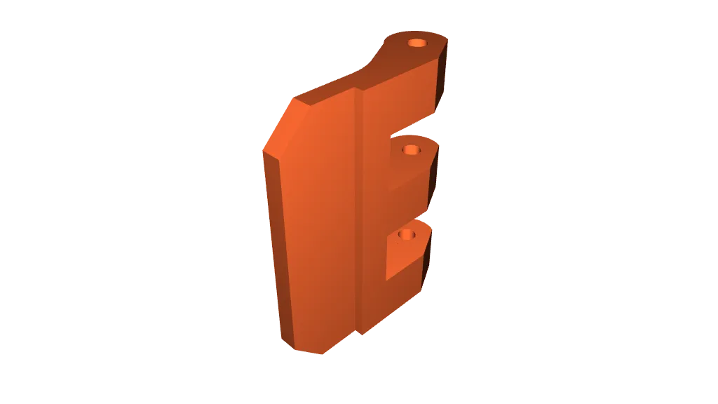 Voron 0 Hinged Back Panel w/ Hinged Filament Spool Holder by ...