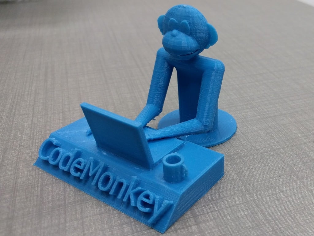 Code Monkey by Nir Dobovizki | Download free STL model | Printables.com