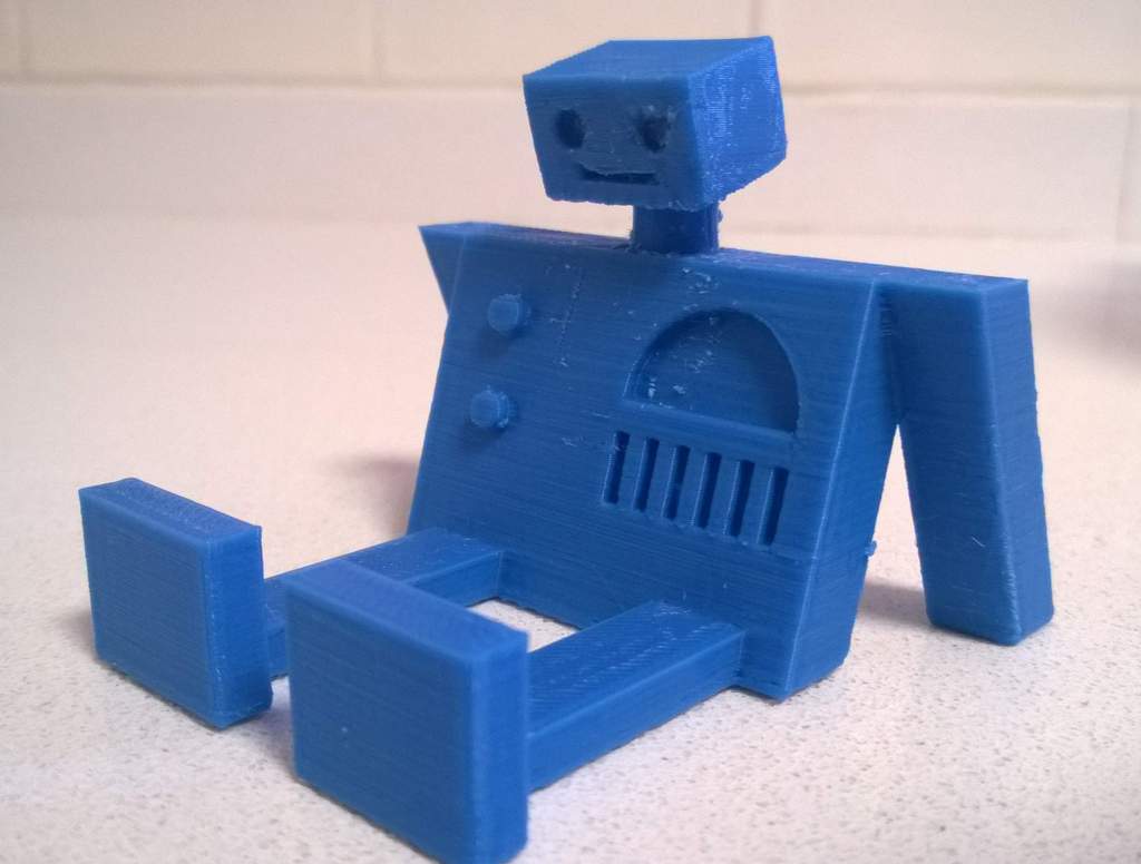 Resting Robot Cellphone Stand by Nir Dobovizki | Download free STL ...