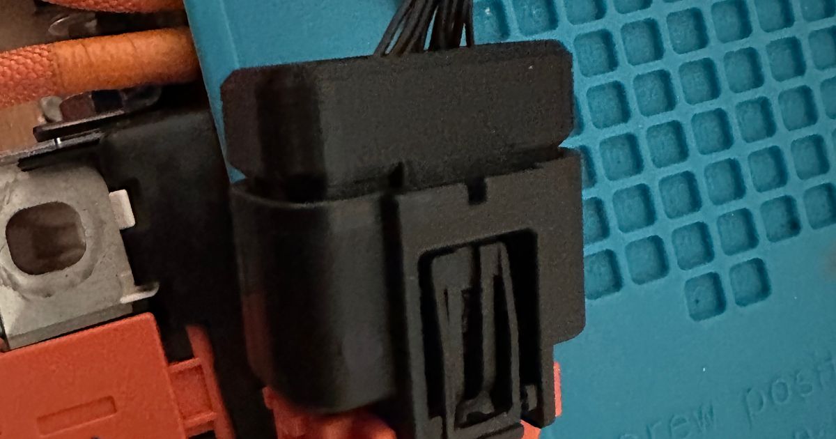 B-MAX Battery Connector by woodle | Download free STL model ...