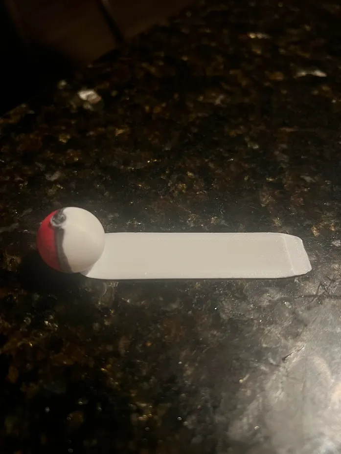 Pokeball Bookmark by Jaxwelder89 | Download free STL model | Printables.com
