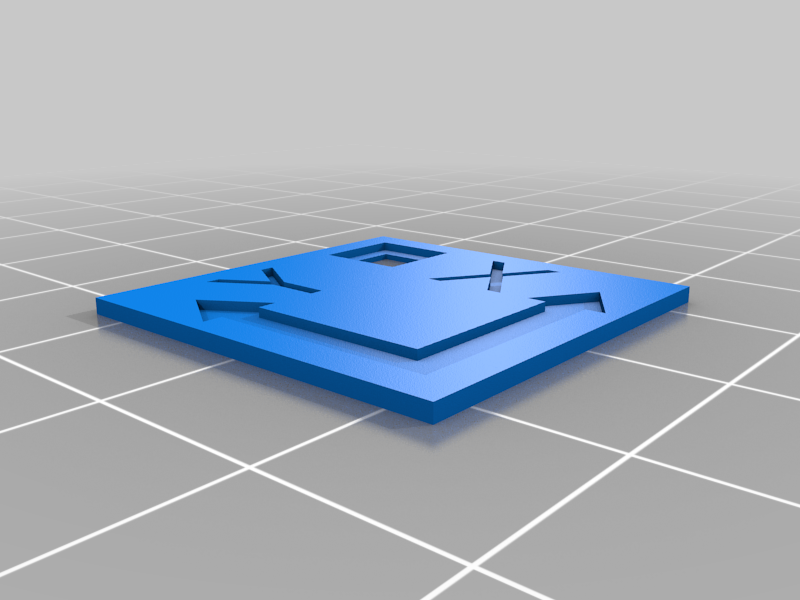 Dual Extruder XY Calibration Quick Print by RumpusLab | Download free ...