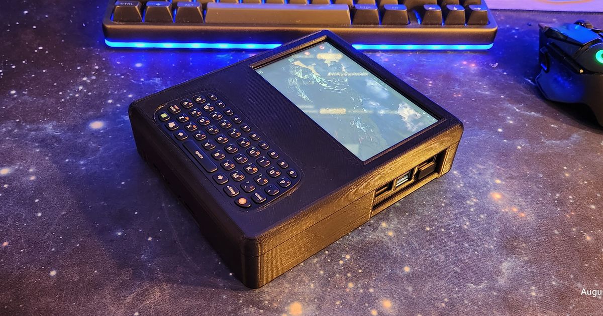hConsole Cyberdeck by hsavior | Download free STL model | Printables.com