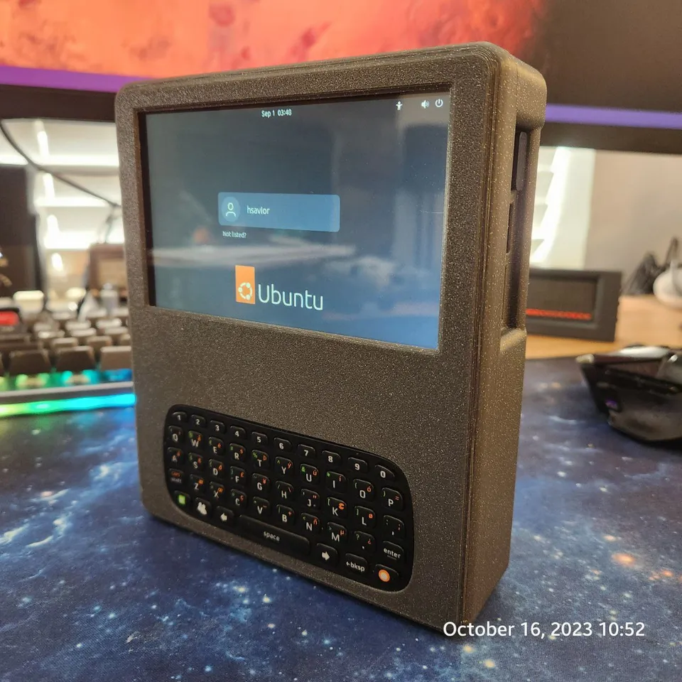 hConsole Cyberdeck by hsavior | Download free STL model | Printables.com