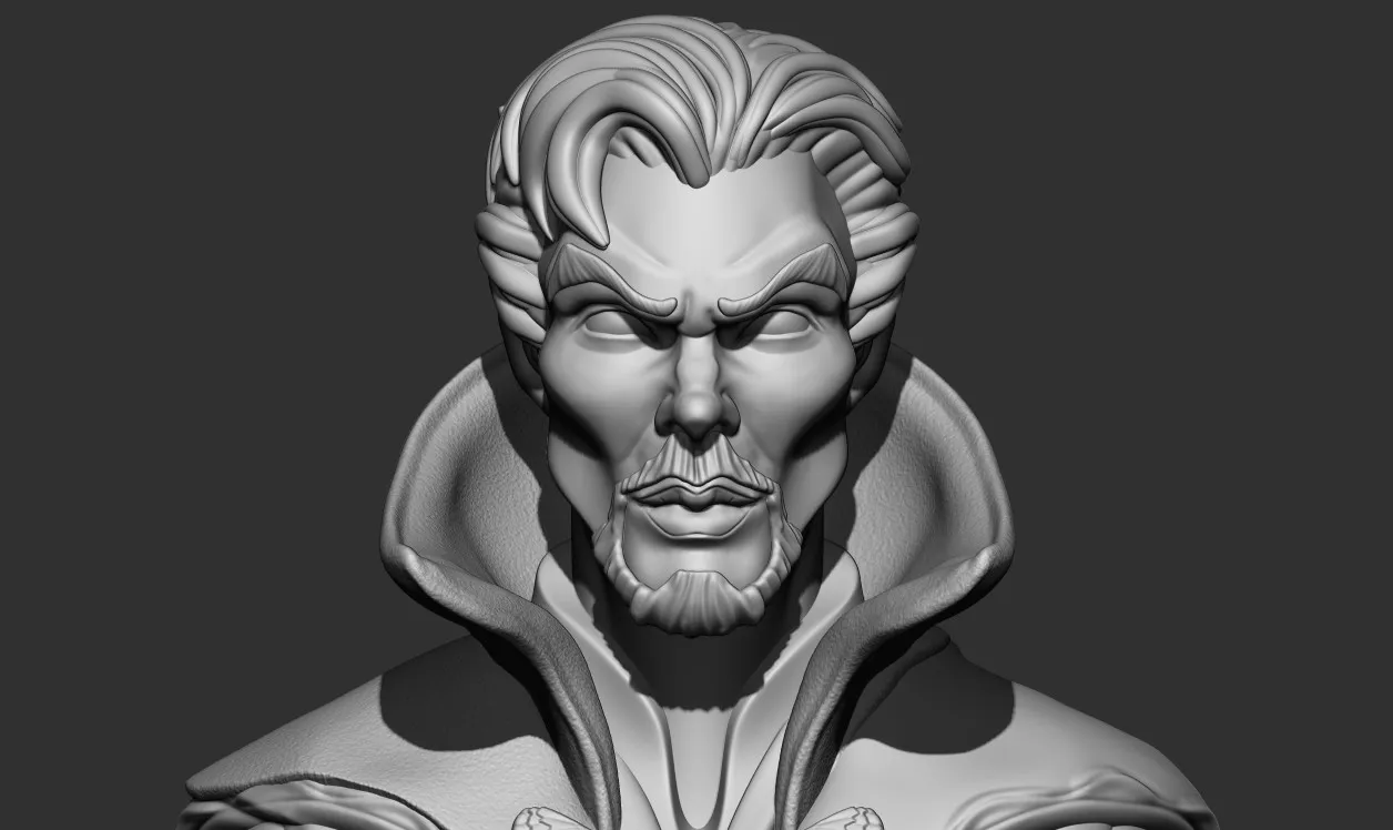 Stylized Doctor Strange by Wekster | Download free STL model ...