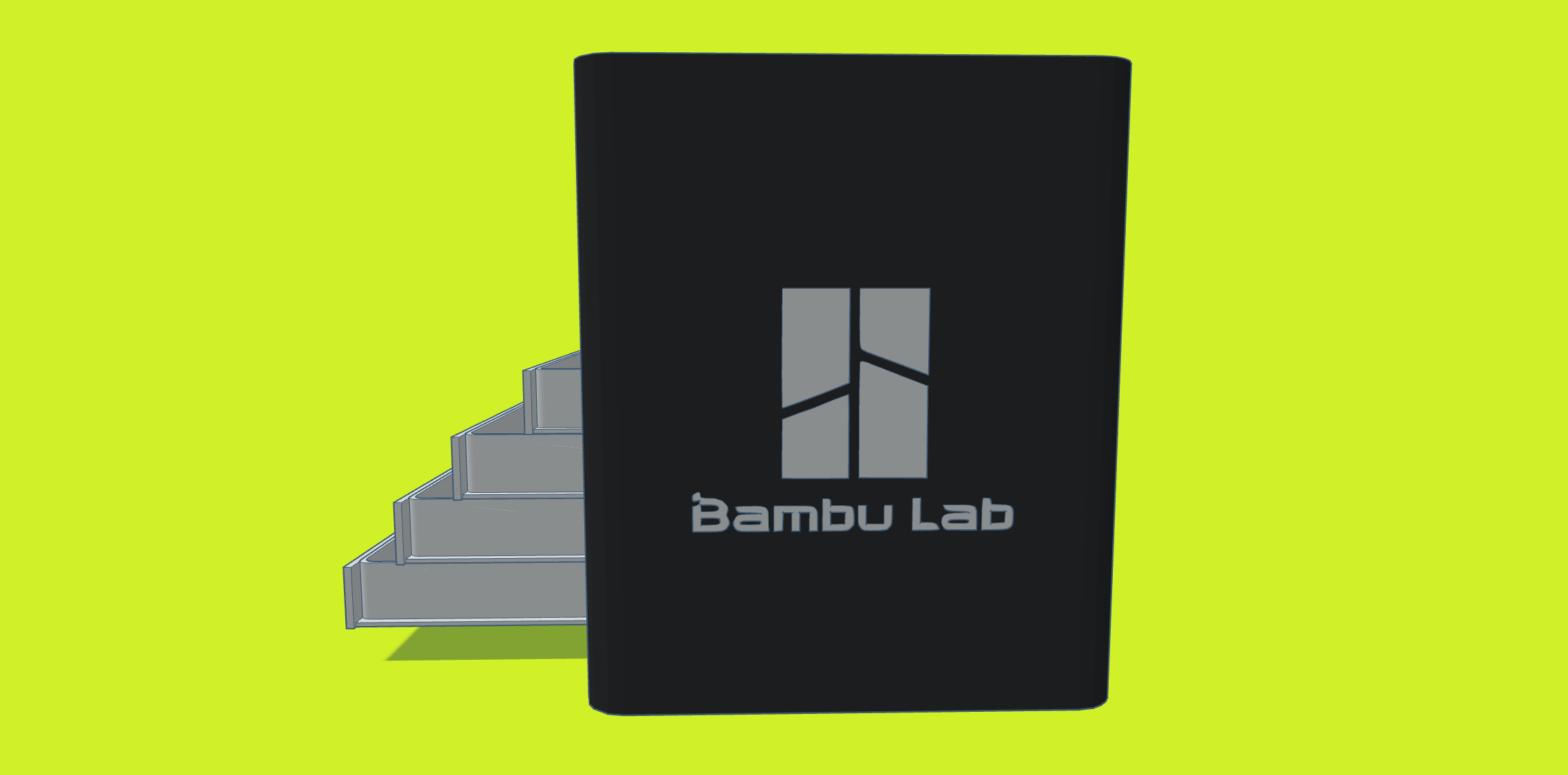 Bambu Lab P1P tool & partsbox with drawers by DutchWorkX3D | Printables ...