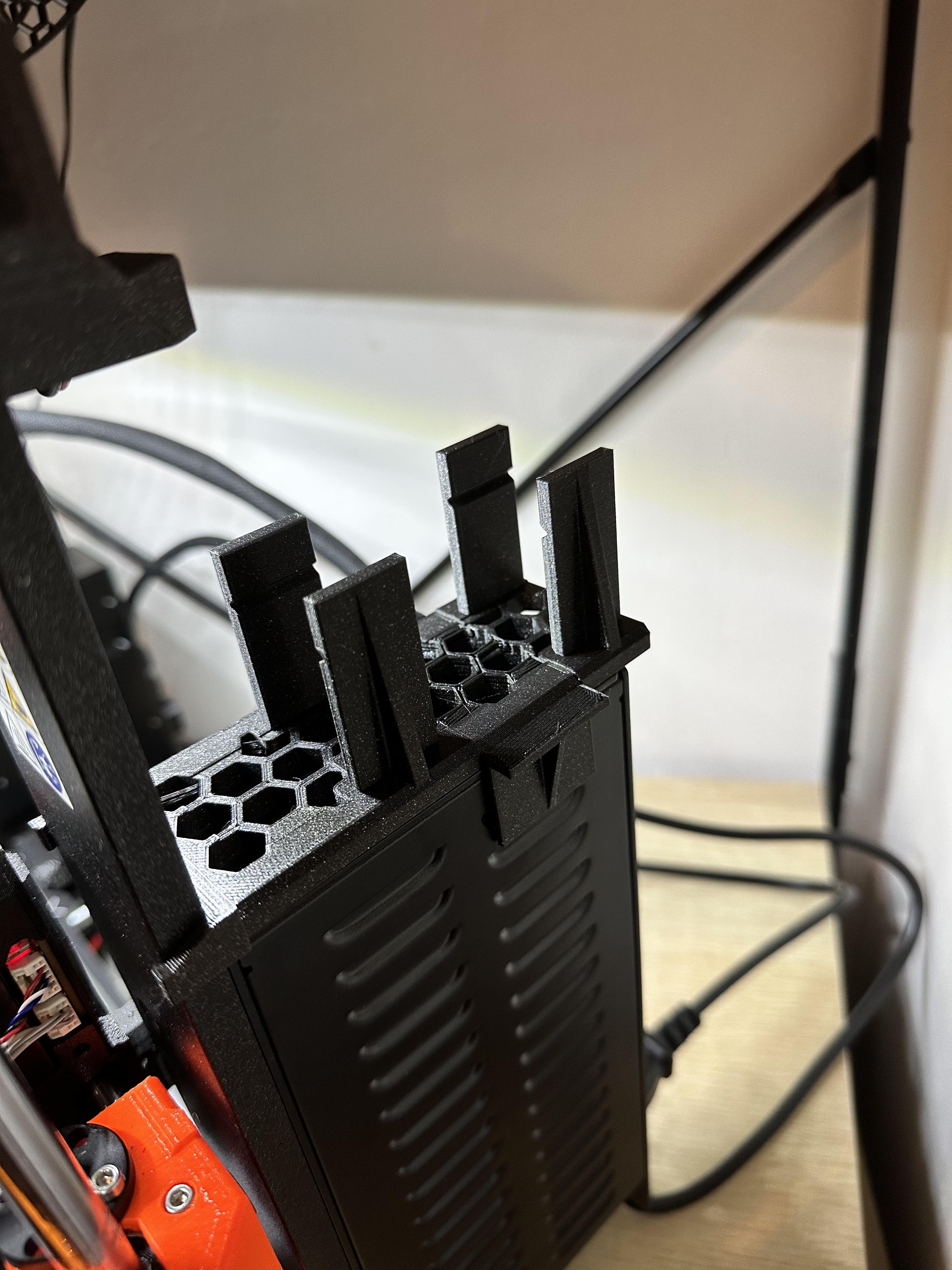 Raspberry Pi Case stand for Prusa MK4 (Pi 3b+) that works with LED ...