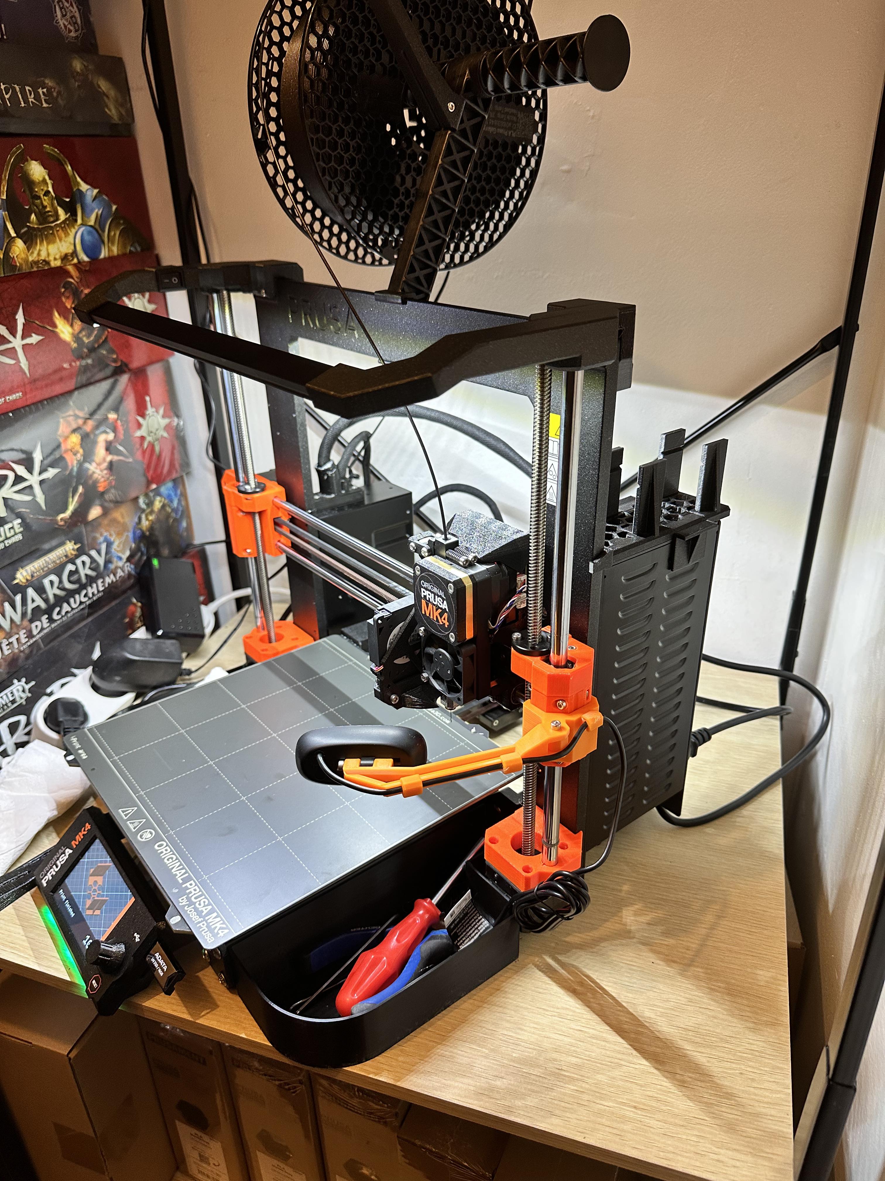 Raspberry Pi Case stand for Prusa MK4 (Pi 3b+) that works with LED ...