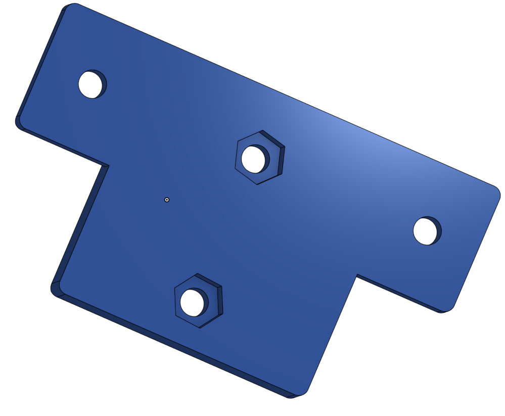 Ender CR10 Top 2020 Spool Adapter (Perpendicular Orientation) by ...