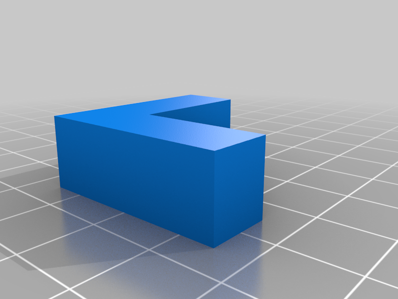 90 degree corner and support by FOCUS | Download free STL model ...