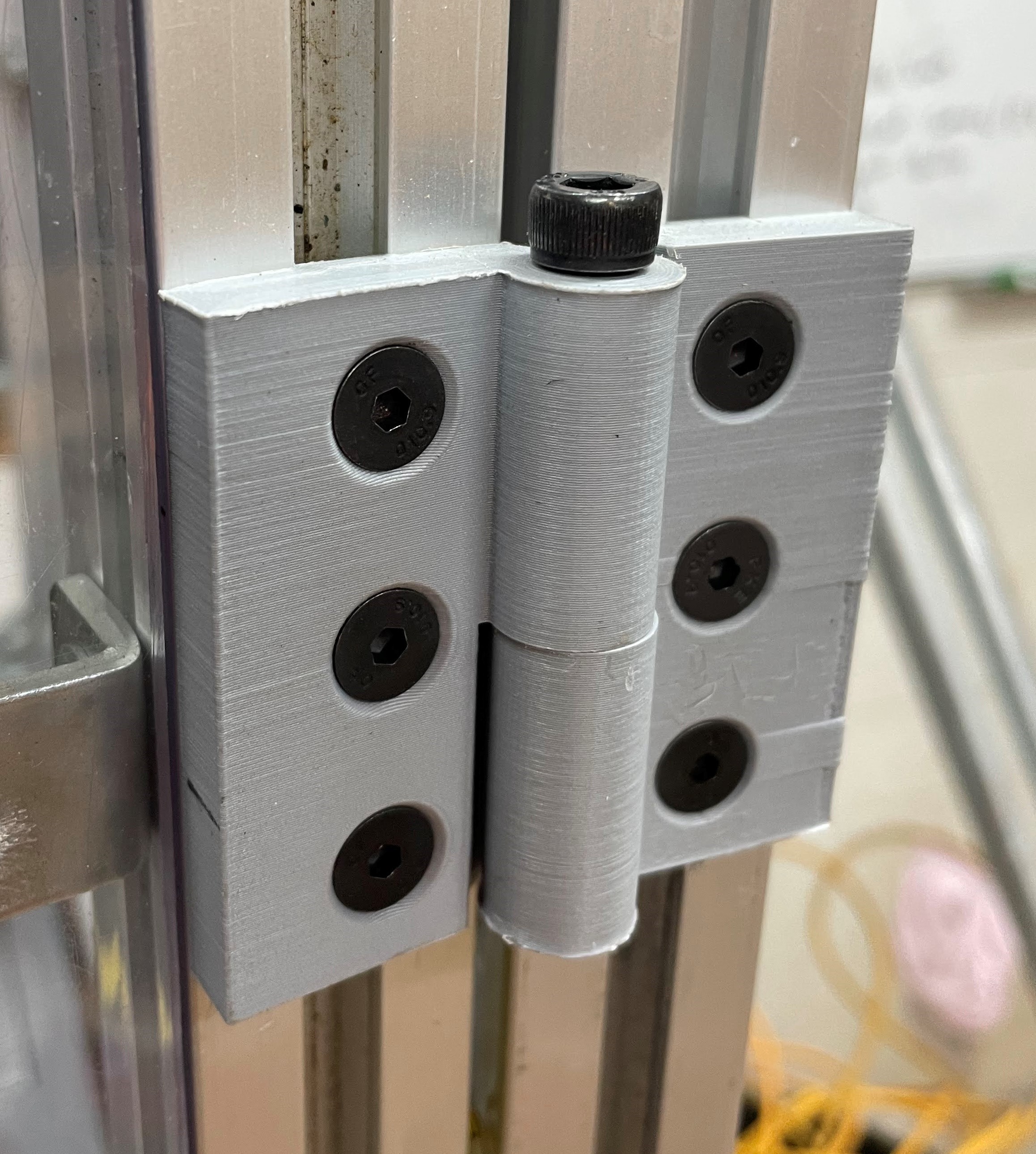 door hinge for 30x30mm extrusion by Douglas Hale | Download free STL ...