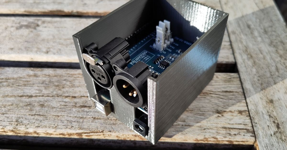 Arduino Uno DMX Shield, case by MaxGyver | Download free STL model | Printables.com