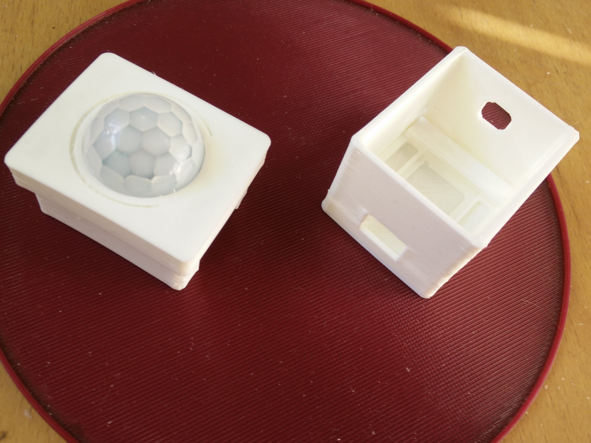 Case for d1 mini, PIR sensor and LDR sensor. by planetar | Download ...