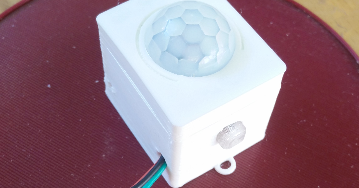 Case for d1 mini, PIR sensor and LDR sensor. by planetar | Download ...