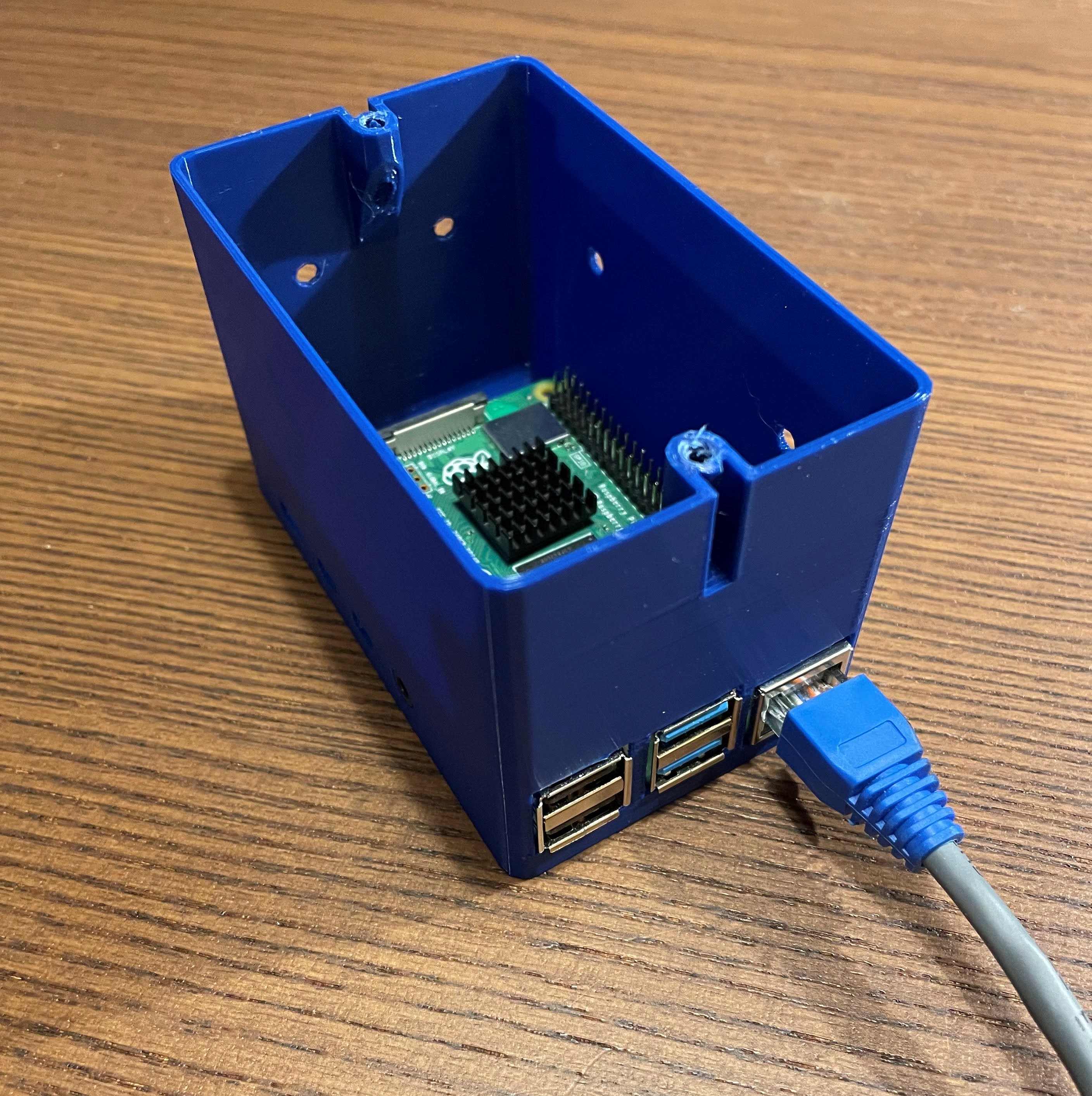 Raspberry Pi 4 case in US Electrical Outlet/ Switch box form factor by ...
