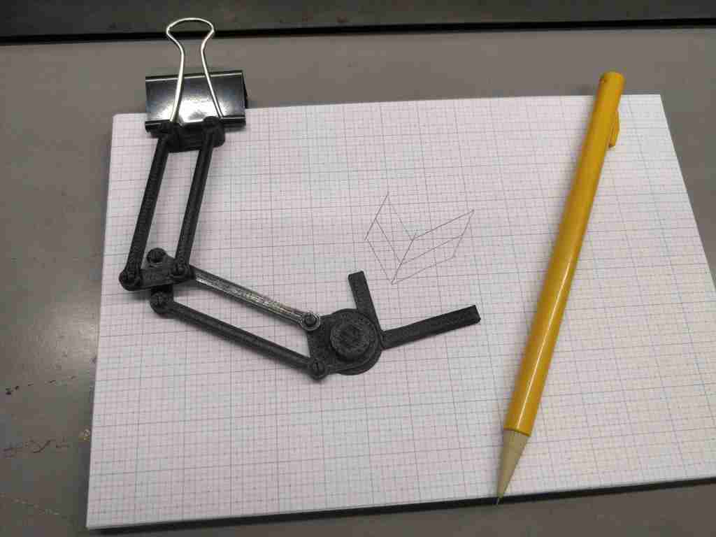 Miniature Notepad Drafting Arm by TensorFlux | Download free STL model ...