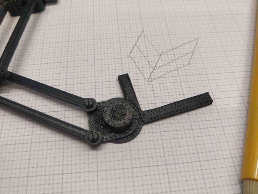 Miniature Notepad Drafting Arm by TensorFlux | Download free STL model ...