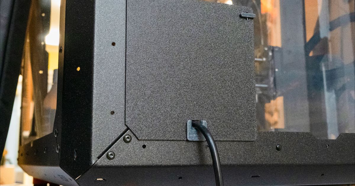 Enclosure back plate by Bent Derailleur | Download free STL model ...