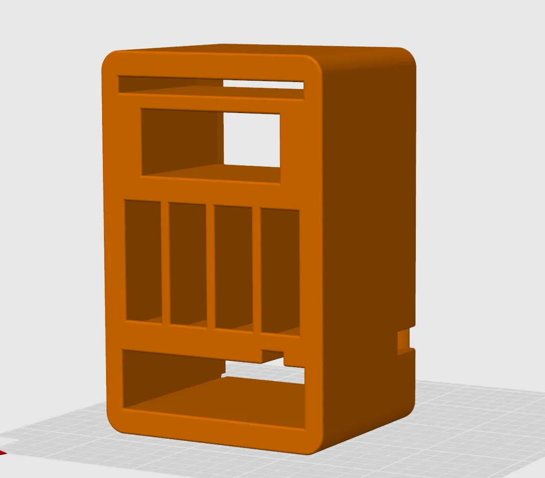 Raspberry Pi 4 Cluster Case by Justin | Download free STL model ...