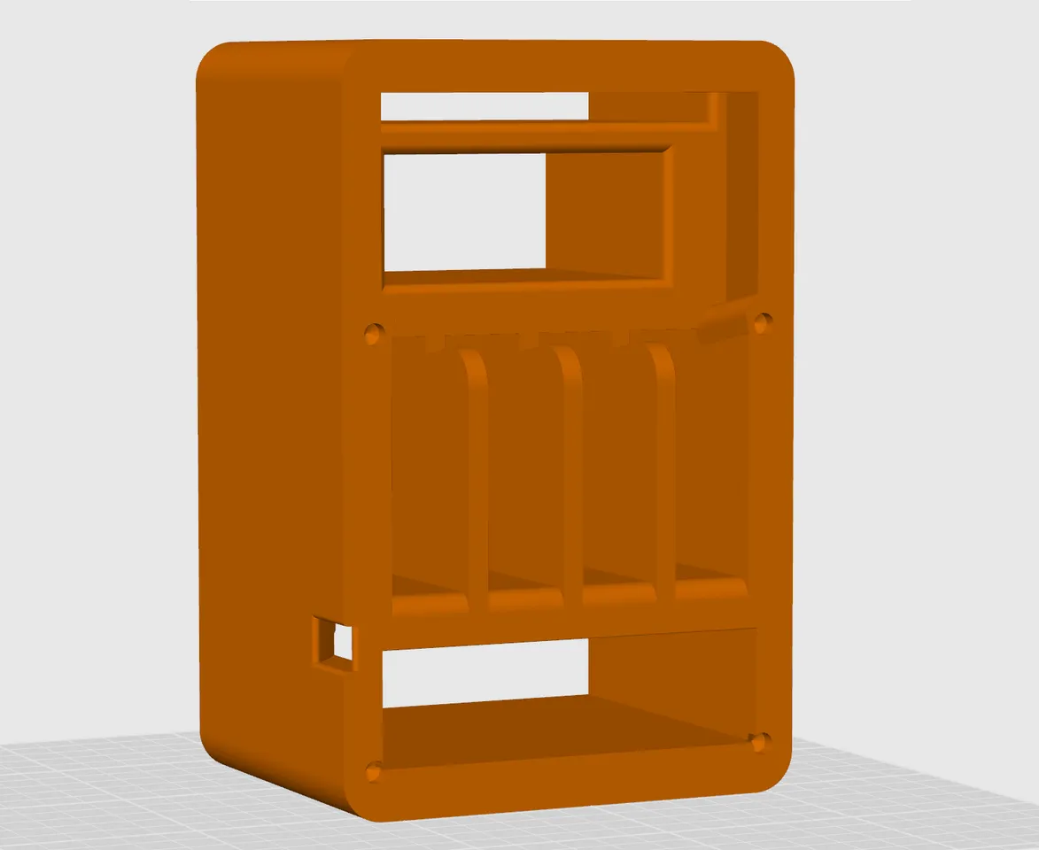 Raspberry Pi 4 Cluster Case by Justin | Download free STL model ...