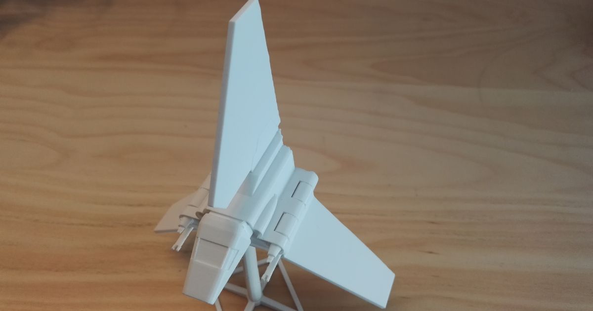 Star Wars Lambda Shuttle by DanielAlex | Download free STL model | Printables.com