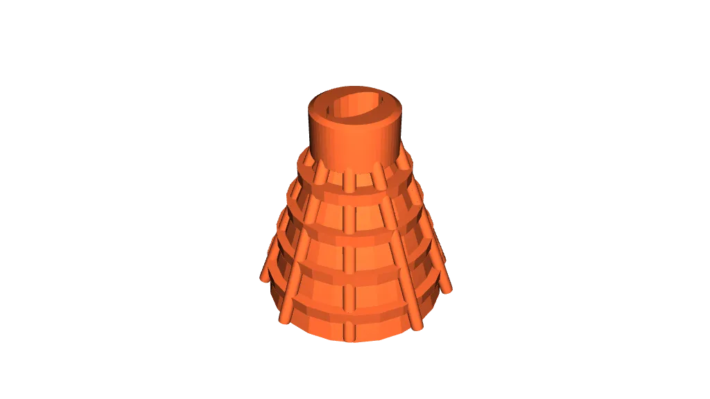 Simple RS-25 Rocket Engine by Electric Gamers | Download free STL model ...
