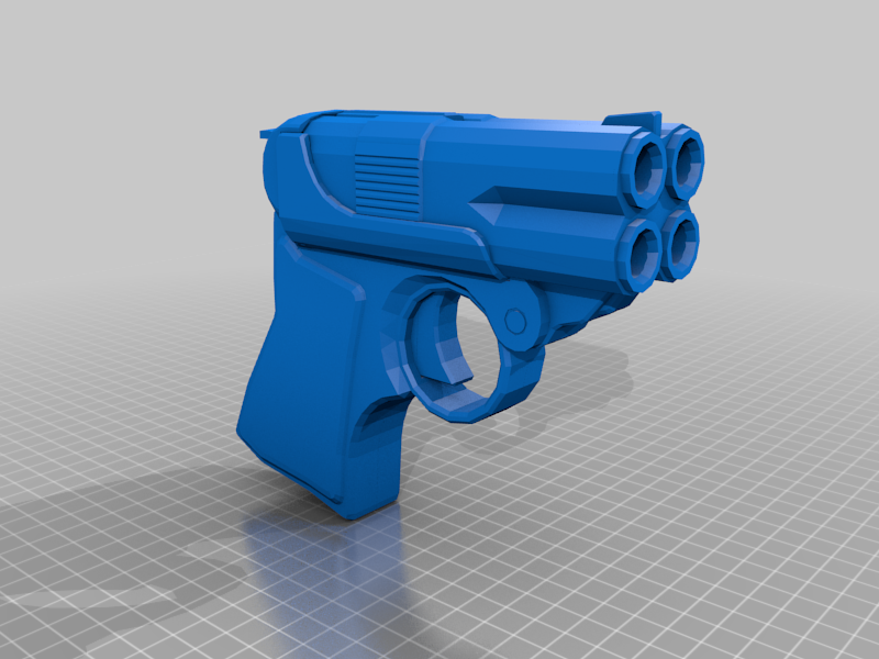 Shortstop - 3D Printed TF2 Prop Gun by CrazyBird199 | Download free STL ...