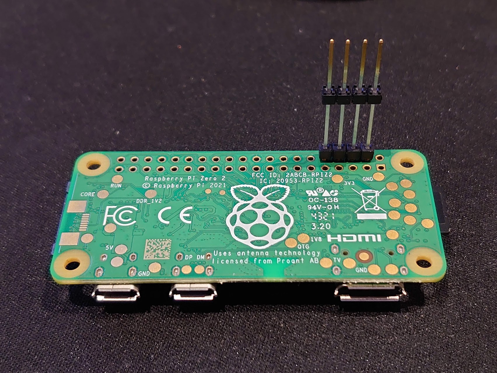 Raspberry Pi Zero/Zero 2W Mounting Bracket for Big Einsy Case by ...