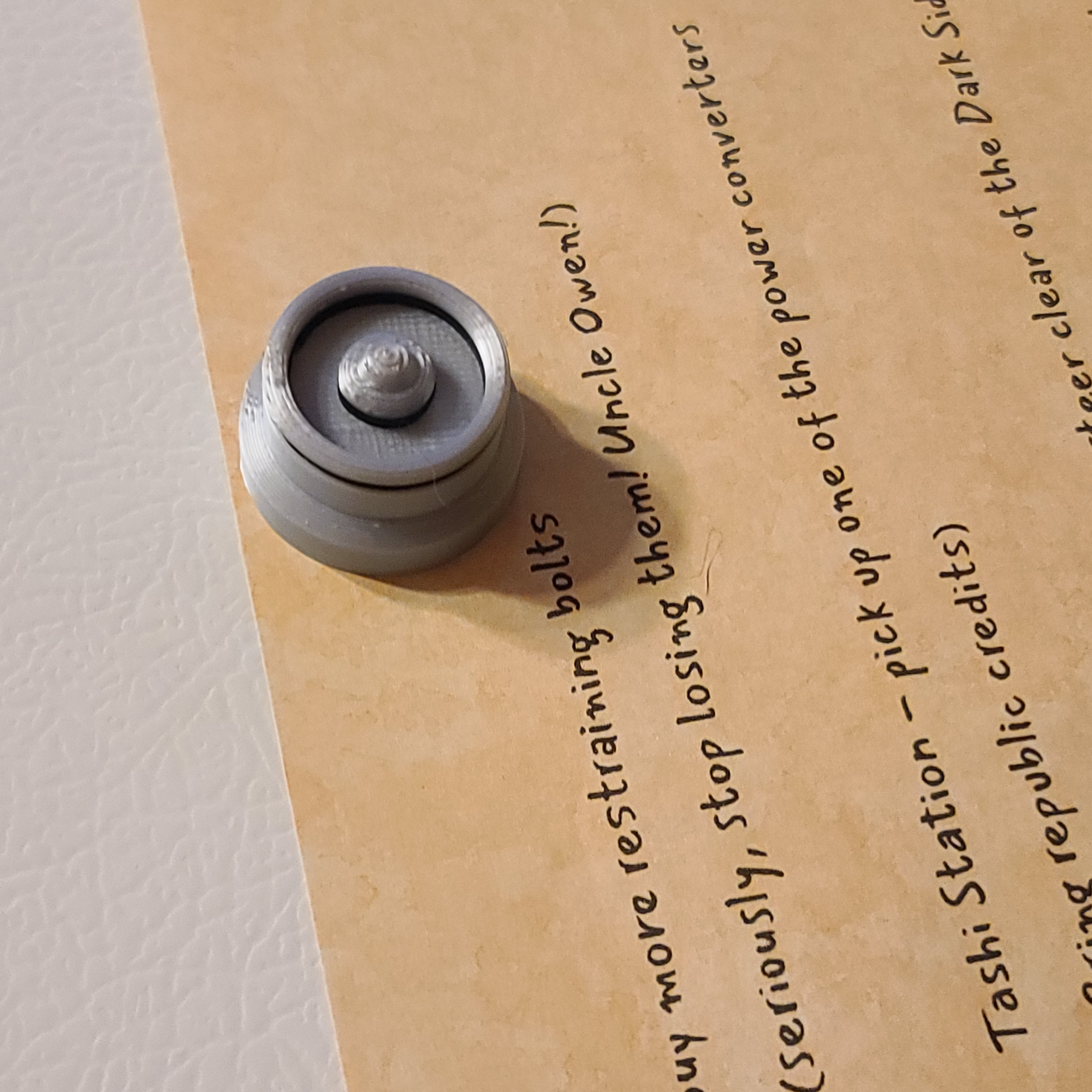 Restraining Bolt Fridge Magnet by Makers Mashup | Download free STL ...