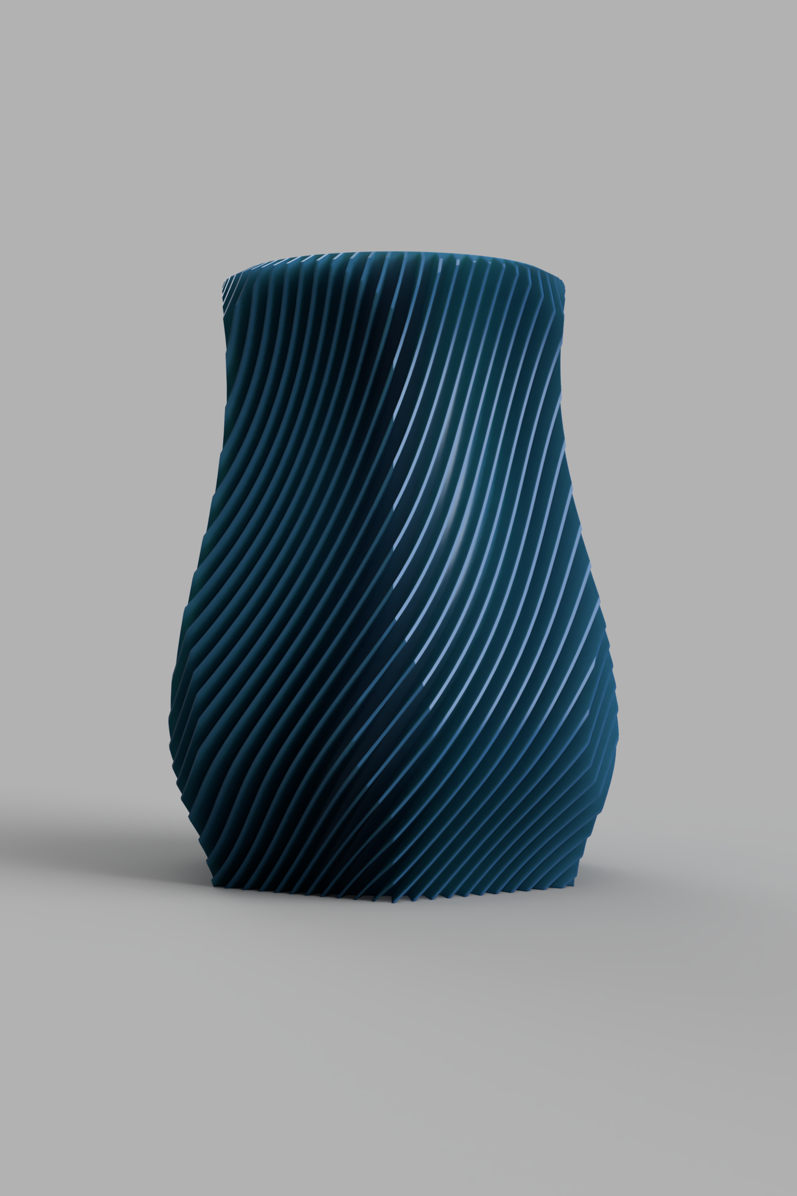 Geometric Finned Vase by Jason Walker | Download free STL model ...
