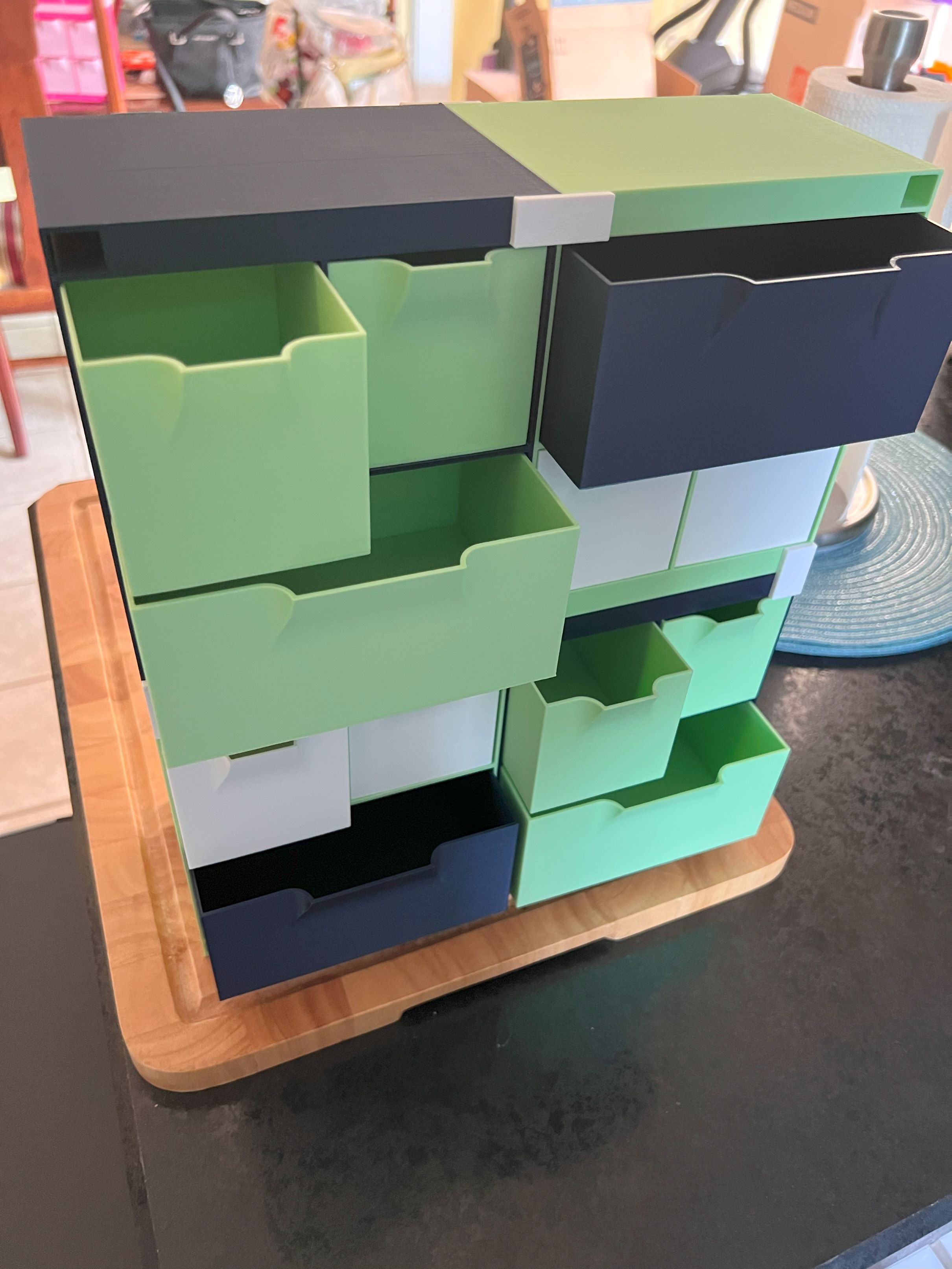 100mm modular locker system by CandyStandStudio | Download free STL ...