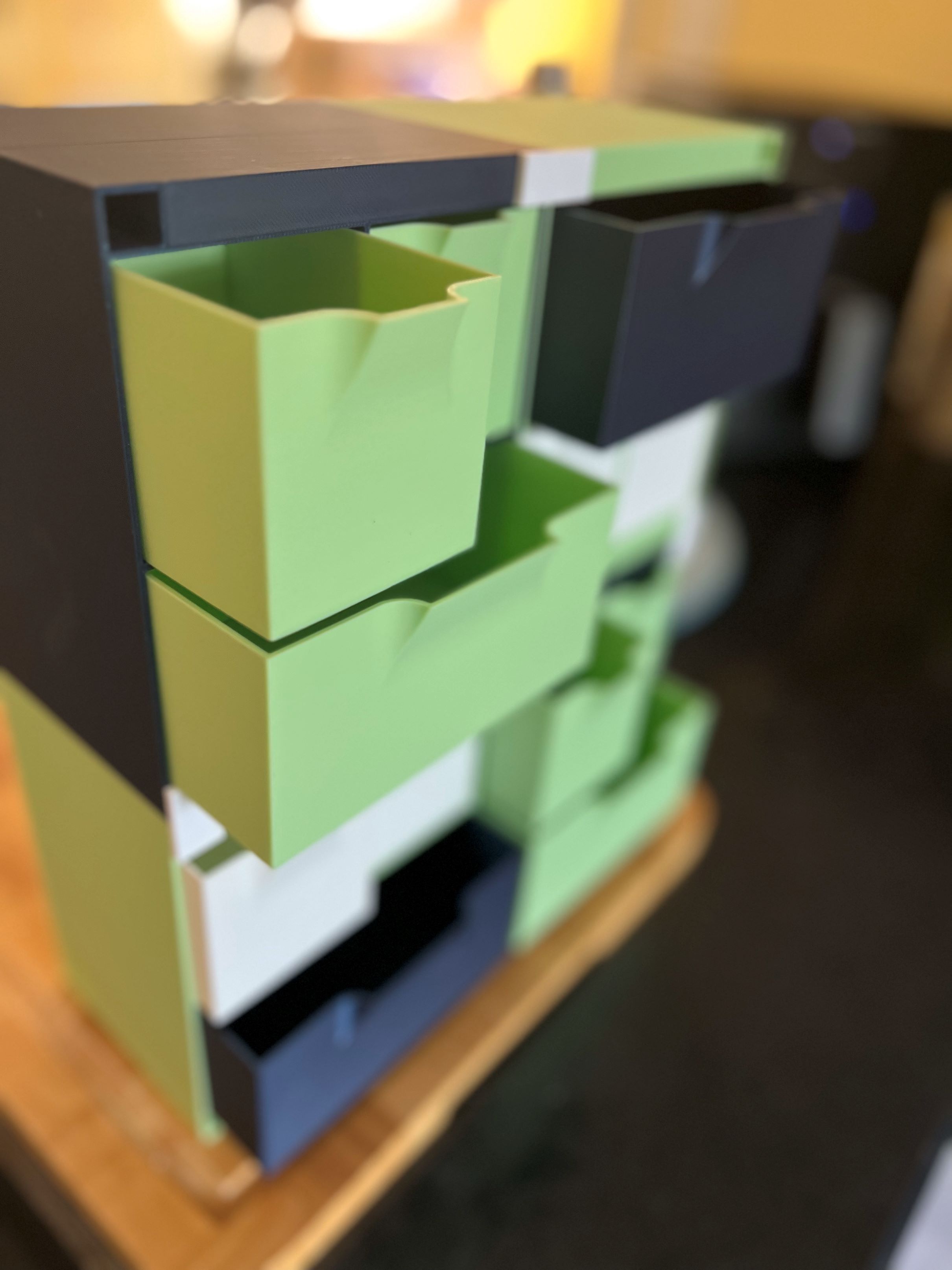 100mm modular locker system by CandyStandStudio | Download free STL ...