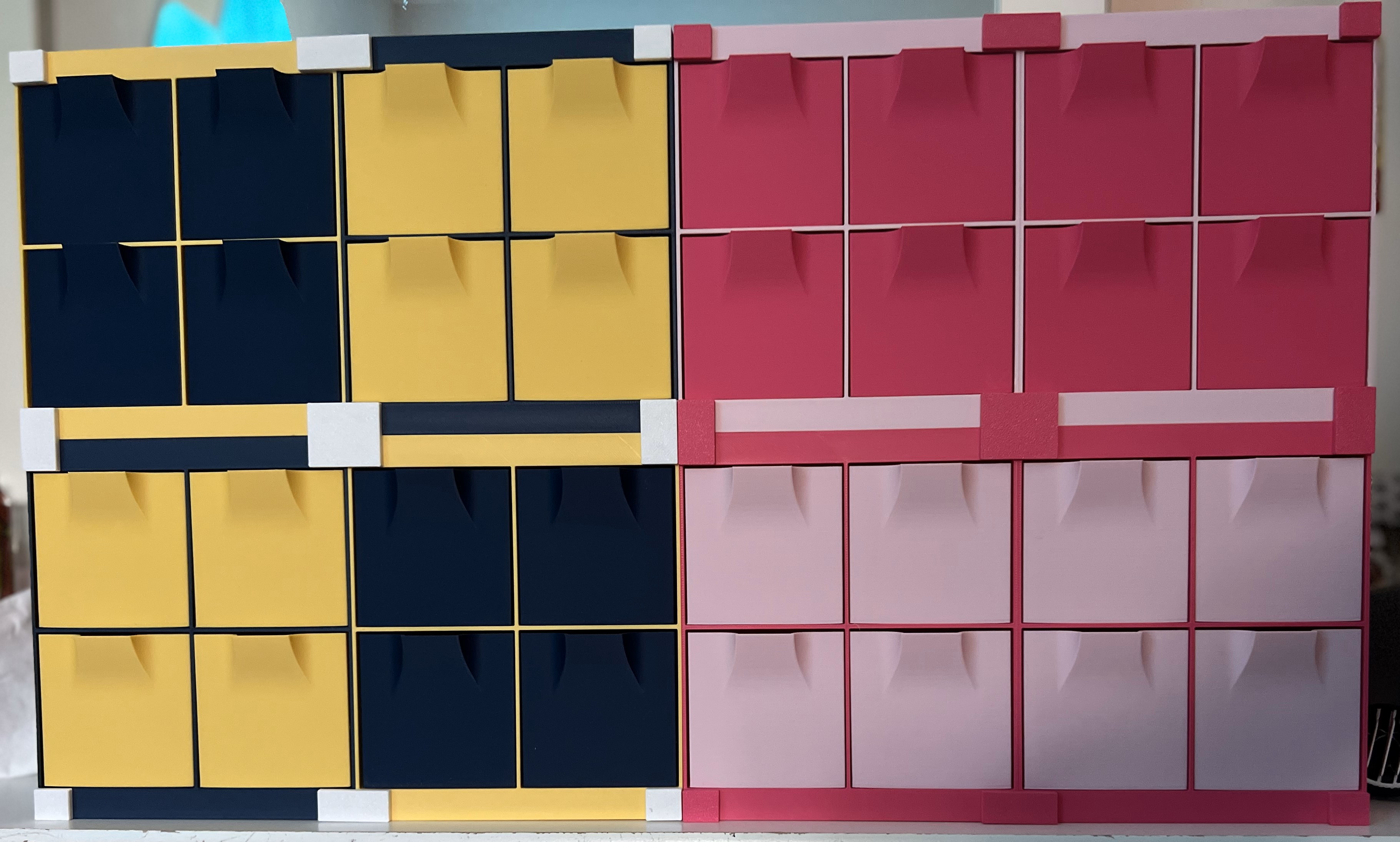 100mm modular locker system by CandyStandStudio | Download free STL ...