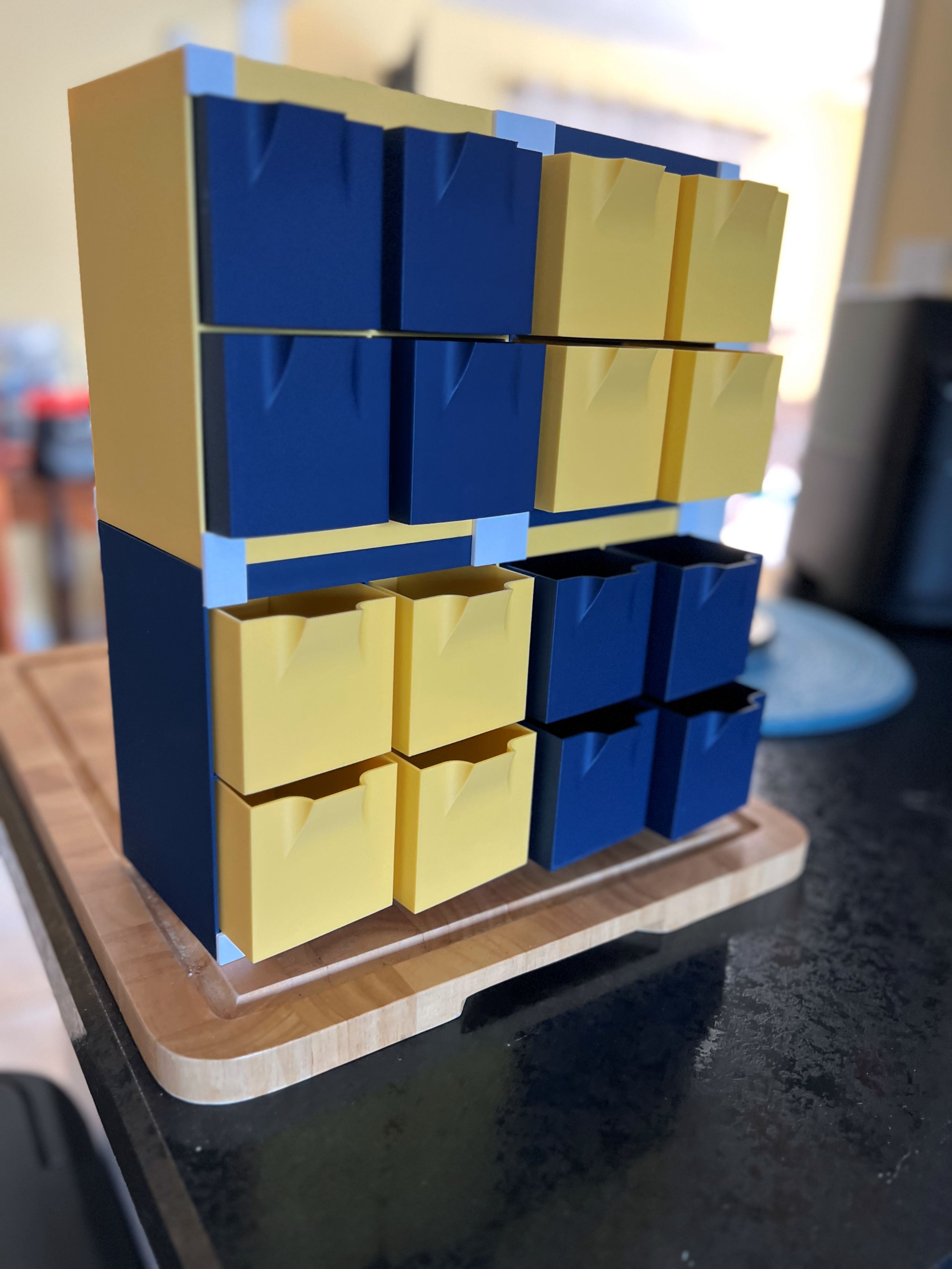 100mm modular locker system by CandyStandStudio | Download free STL ...