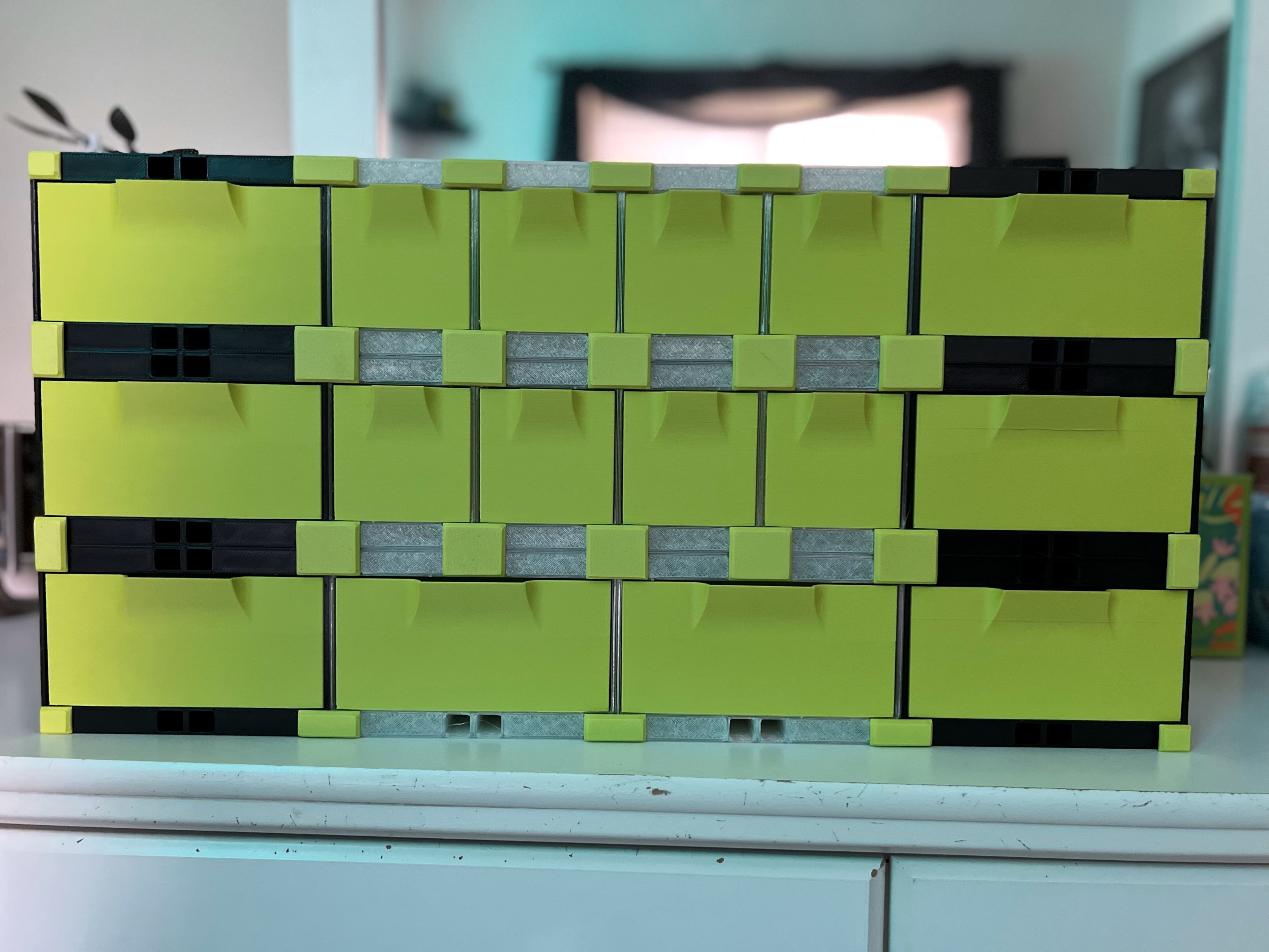 100mm modular locker system by CandyStandStudio | Download free STL ...