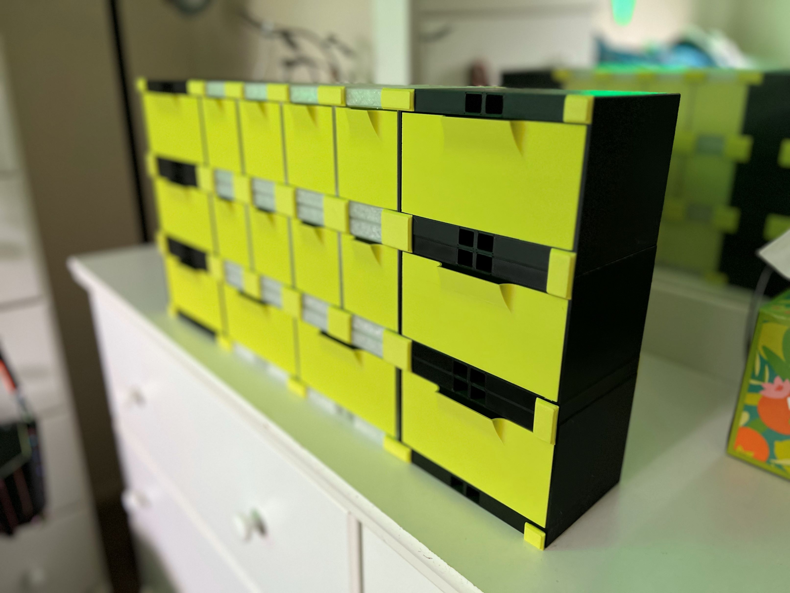 100mm modular locker system by CandyStandStudio | Download free STL ...