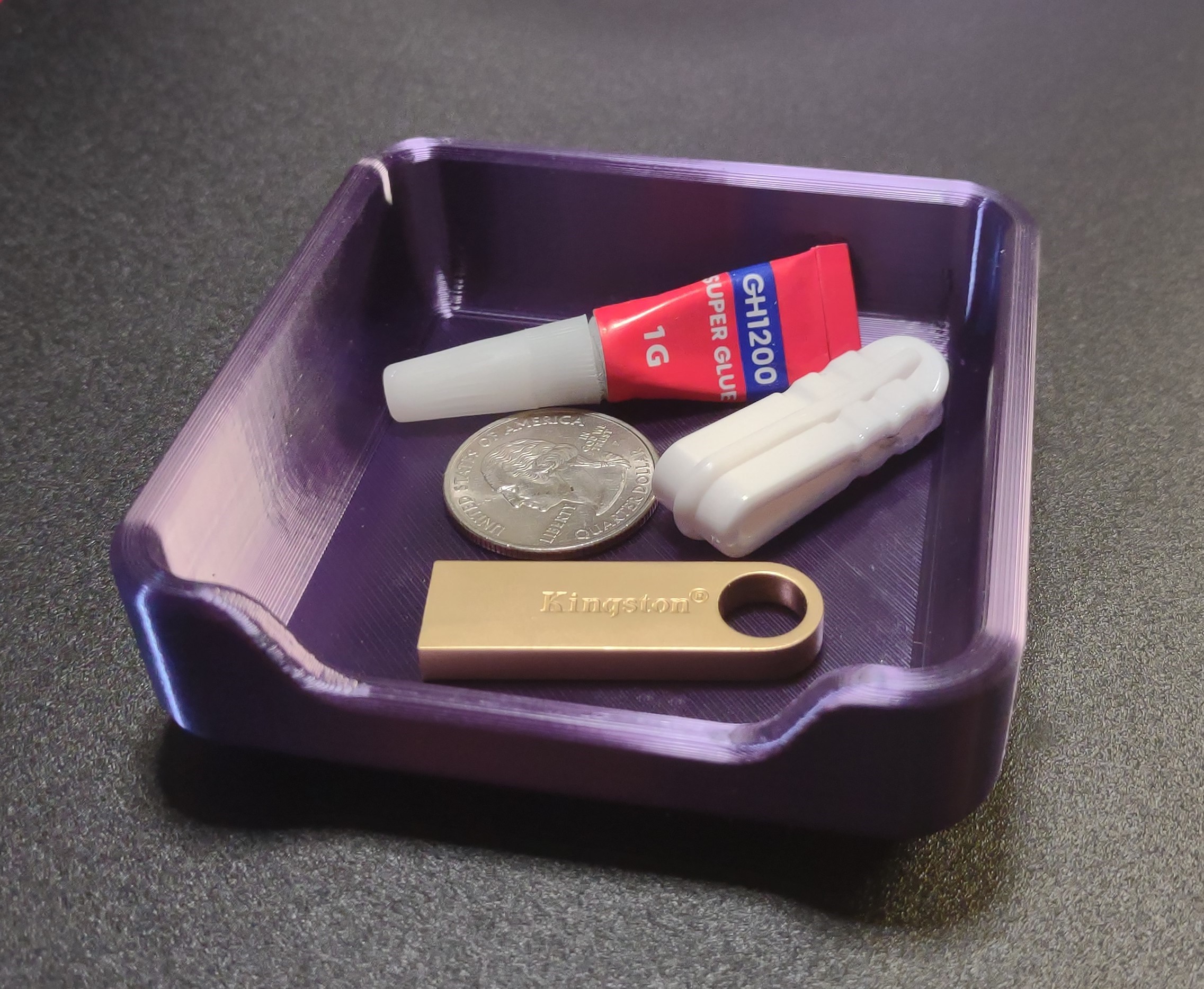 Desk Organizer, Mini, Catch-all by JPM Designs | Download free STL ...